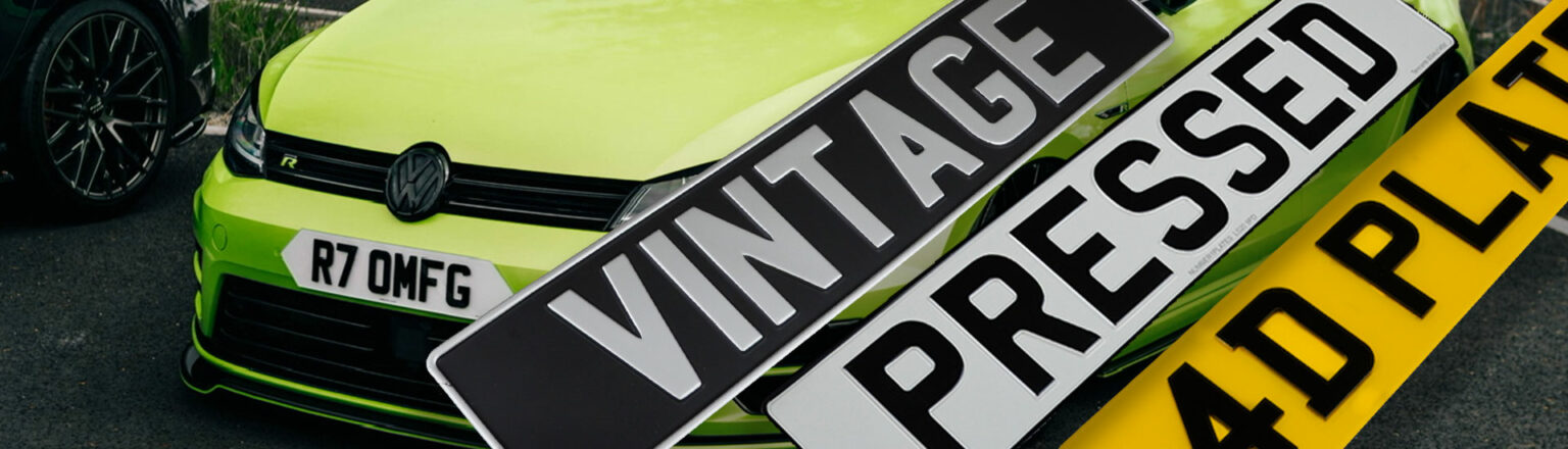 Custom Show Plates - UK Delivery