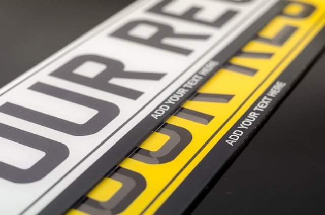 Buy Lipped Number Plates UK | Lipped Reg Plates Online