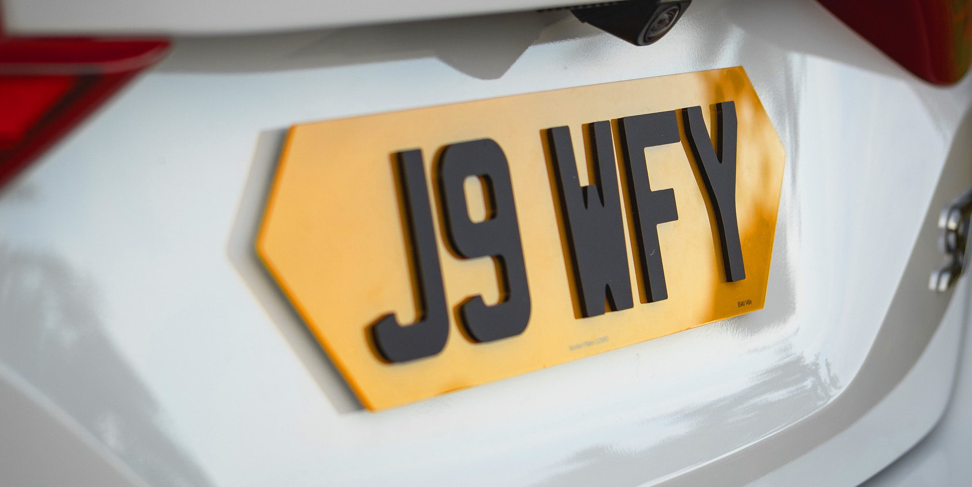 Standard UK Number Plates HEX Standard Size Front/Rear Lambo Style ...